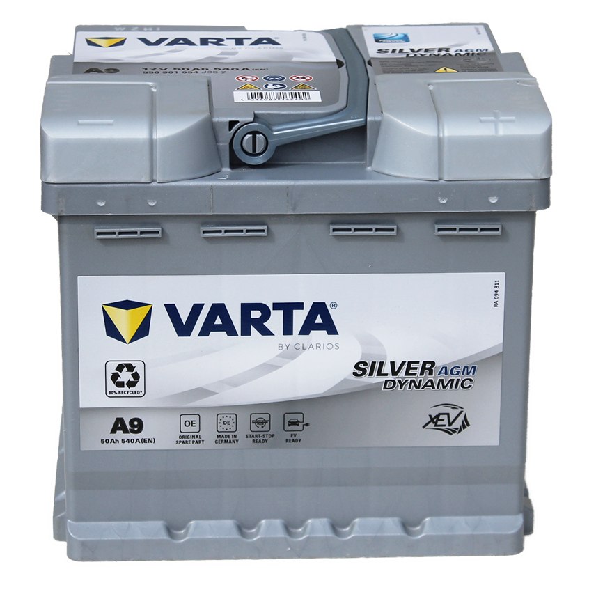 Аккумулятор Varta Silver Dynamic AGM A9 (50 Ah) 550901054 купить в ...