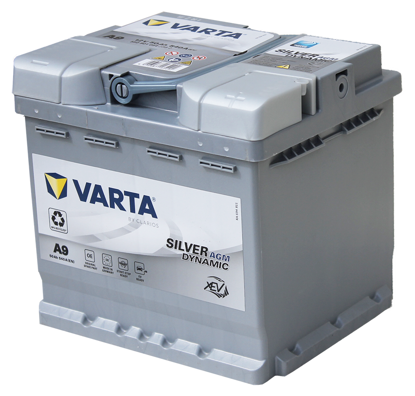 Аккумулятор Varta Silver Dynamic AGM A9 (50 Ah) 550901054 купить в ...