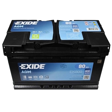 Аккумулятор Exide AGM EK800 (80 Ah) купить в Минске, цена